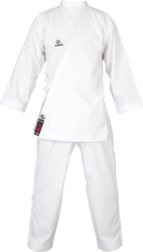 Hayashi karate pak Champion Flexz (WKF approved) Kleur: Wit, Maat: 170 ...