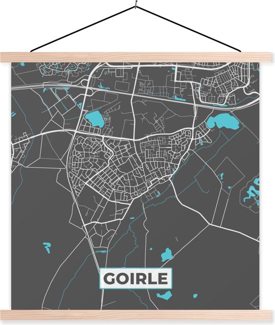 Posterhanger incl. Poster - Schoolplaat - Plattegrond - Goirle ...