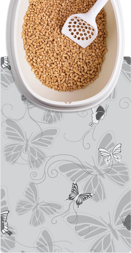 Kattenbakmat - Placemat kat - Kattenbak mat - Vlinders - Patronen ... Kattenbakmat - Placemat kat - Kattenbak mat - Vlinders - Patronen ...