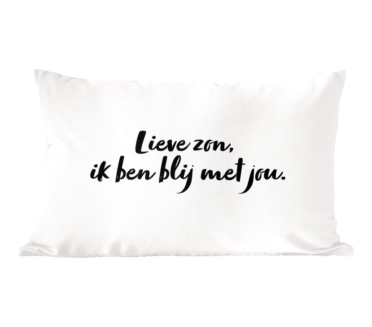 Sierkussens - Kussentjes Woonkamer - 50x30 cm - Zon - Quotes - Lieve ...