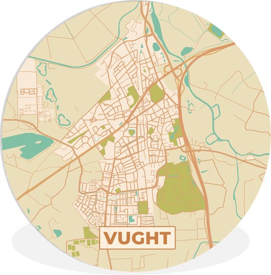 WallCircle - Wall Circle - Wall Circle Indoor - Map - Vught - City Map ...