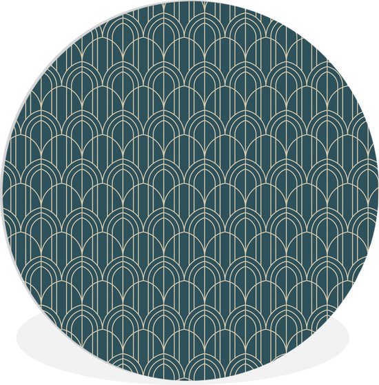 Cercle Mural - Cercle Mural Intérieur - Art Déco - Formes Géométriques ...