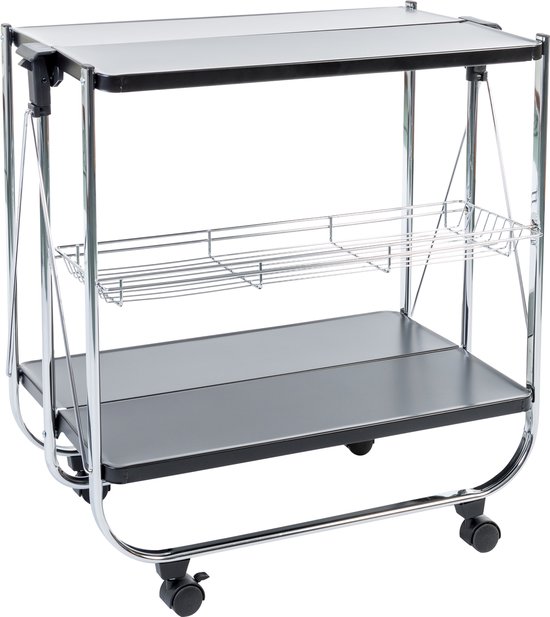 IRIS Keukentrolley CW-005 - Metaal - Zwart | bol