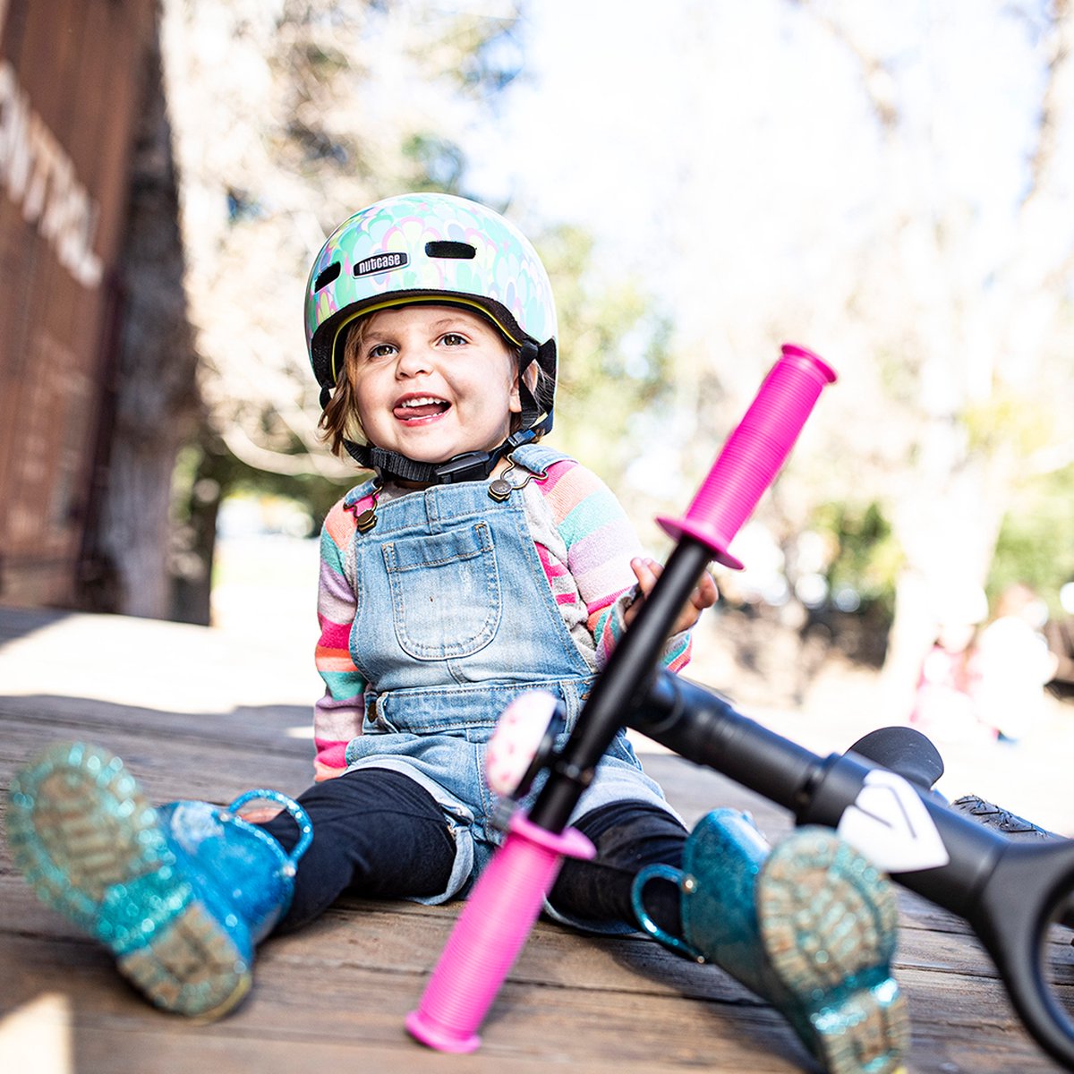 Nutcase - Baby Nutty Petal To Metal Gloss MIPS - XXS - Fietshelm (47 ...