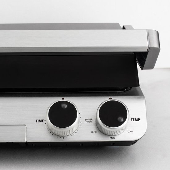 HKOENIG GR70 Grill, Barbecue, Plancha en Panini - 30x25cm - Instelbare ...