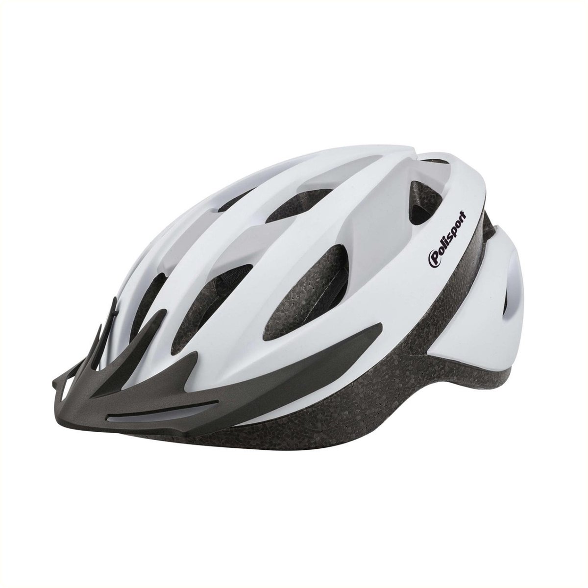 Polisport Sport Ride fietshelm - Maat M (54-58cm) - Wit/mat grijs | bol.com
