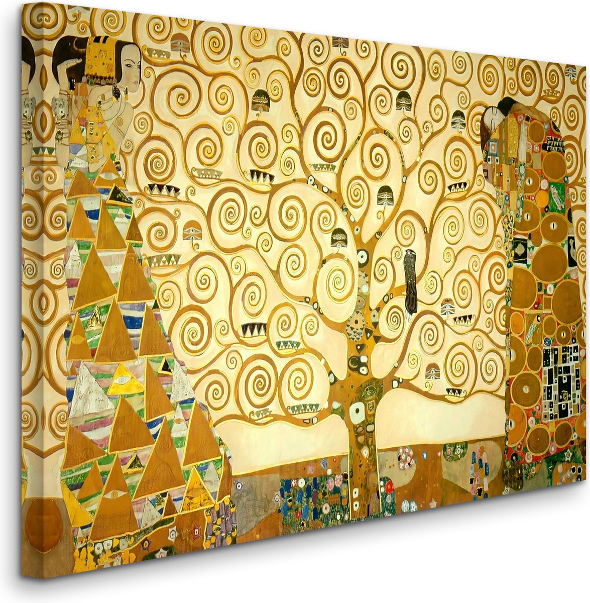 Gustav Klimt - The Tree of Life (1905), Levensboom Canvas Print | bol.com