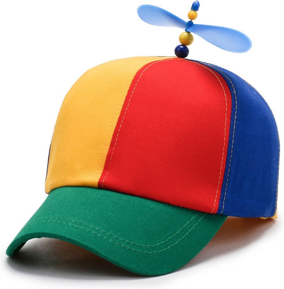 Propeller pet - Festival pet - Gekleurd - One size fits all ...