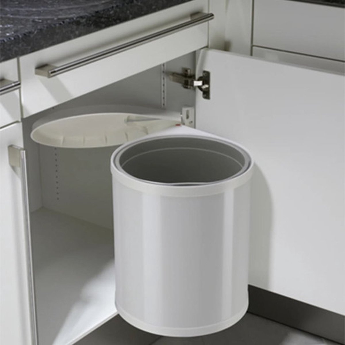 Hailo Compact-Box M Vuilbak - 15 l - Inbouwvuilbak - Wit | bol.com