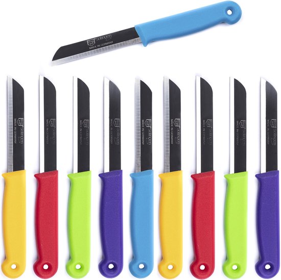 Solingen Schilmesje – RVS Glad – 18,5 cm met Blade Cover – Mix – 10 ...