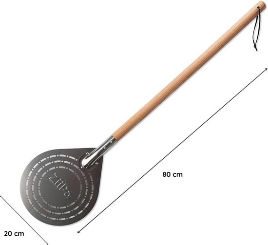 Geperforeerde pizzaschep - Licht en robuust - Eenvoudig te hanteren ...