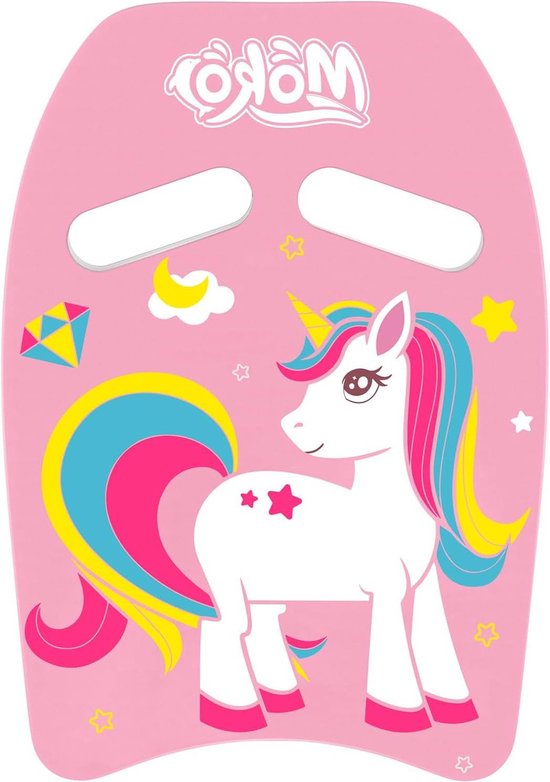 Cartoon Pink Unicorn Swim Kickboard for Kids - Swimming Training Kick ...