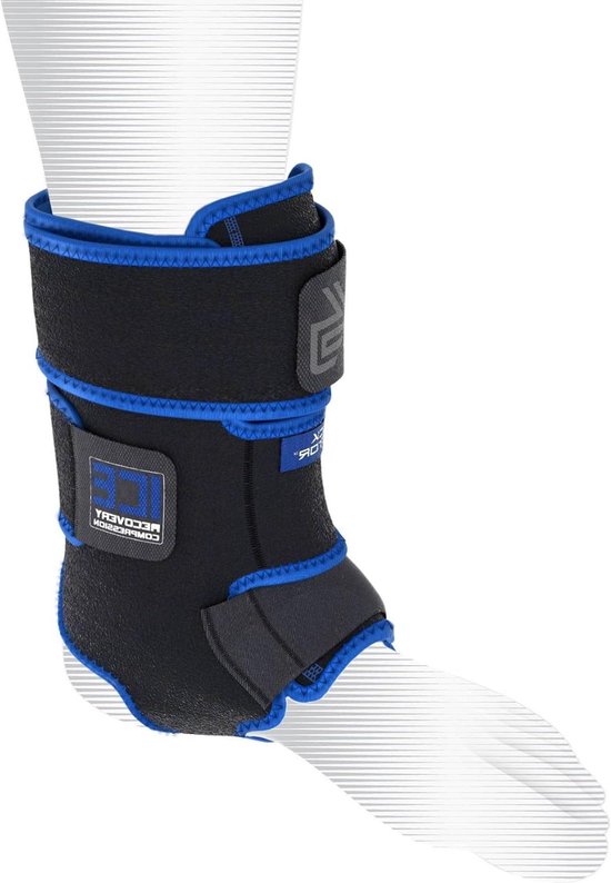 Ice Recovery Compression Adult Ankle Bandage - Support for Ankle Pain ...