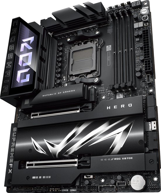 ASUS ROG CROSSHAIR X870E HERO - Moederbord - Socket AM5 - ATX - AMD ...