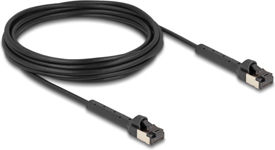 DeLOCK 80937 netwerkkabel Zwart 5 m Cat6a S/UTP (STP) | bol