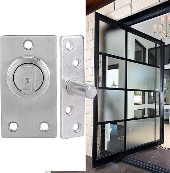 360 Degree Rotation Hidden Pivot Hinge - Stainless Steel Cast Aluminum ...