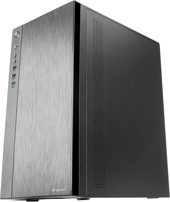 Micro ATX PC Behuizing met 12cm Ventilator en 500W Voeding - USB 3.0 ...