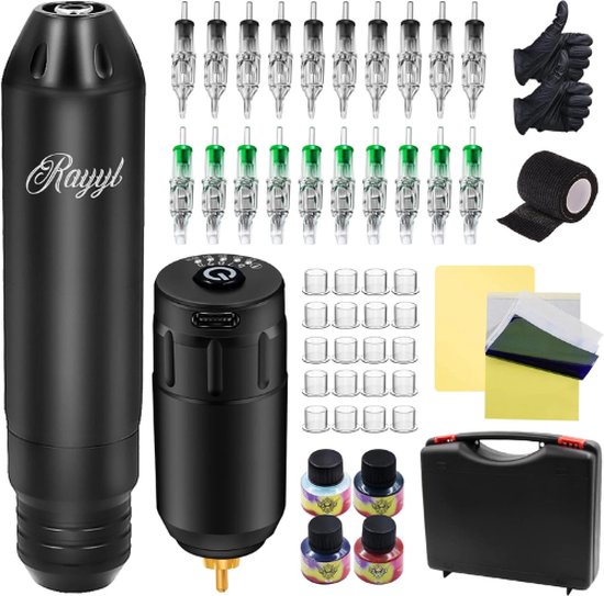 Rayyl® Tattoo Machine - Tattoo Machines - Tattoo Set - Tattoo Pen ...