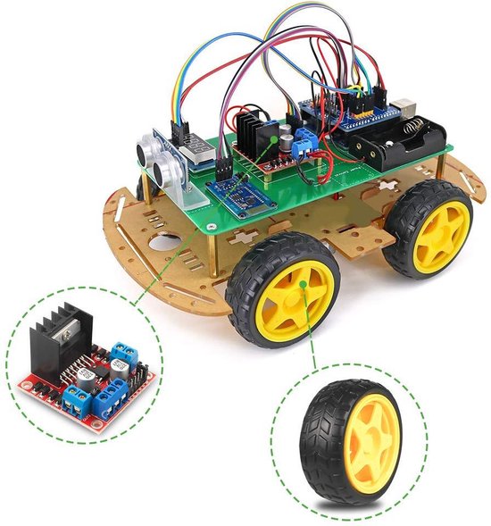 Stepper Motor Control Module Dual H Bridge with DC Motor - Intelligent ...