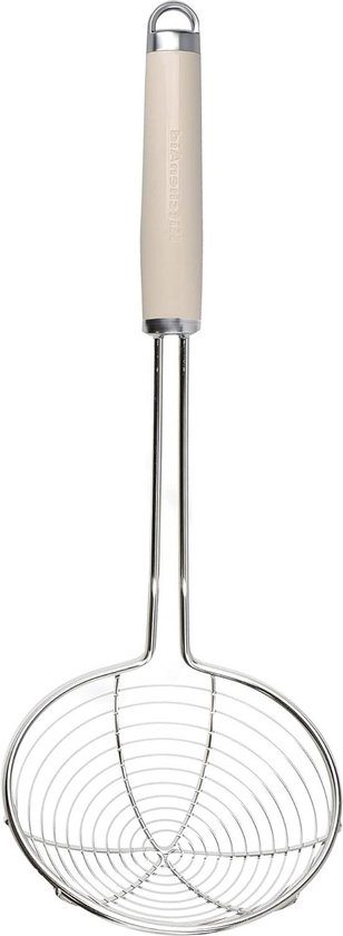 Vergiet Zeef 37 x 51 x 140 mm RVS Roestvrij Staal Amandel Crème-Luxe ...