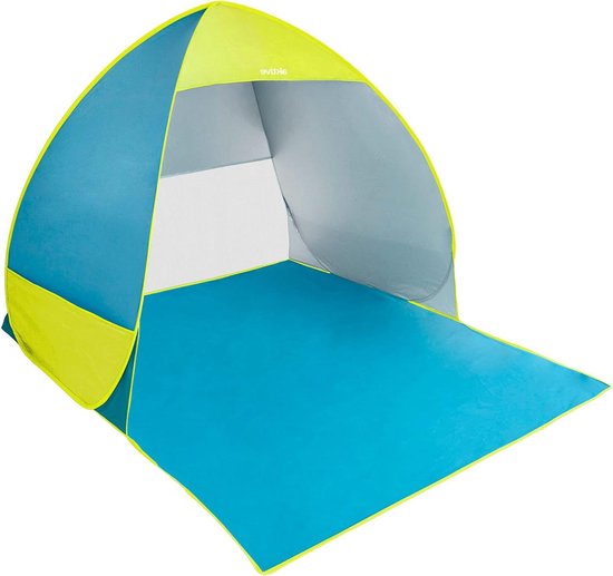 Strandtent Pop-up strandtent - blauw en groen Beach | bol
