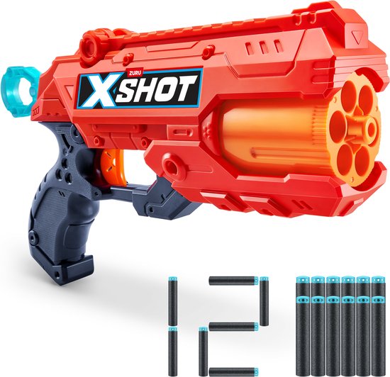 XSHOT Excel Reflex 6 Blaster van ZURU | bol