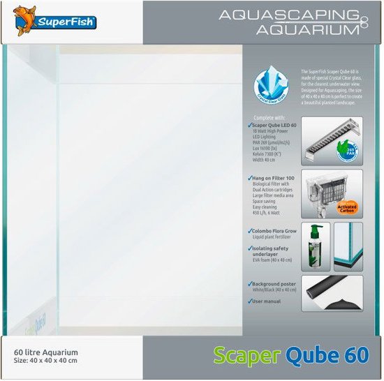 SuperFish - Superfish scaper qube 60 | bol