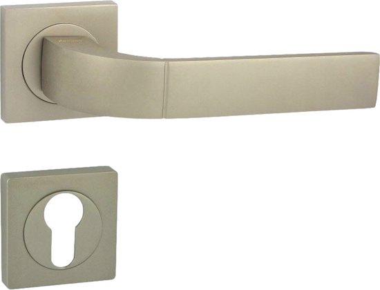 Domino deurkrukgarnituur PZ- voor profielcilinder | met vierkante ...