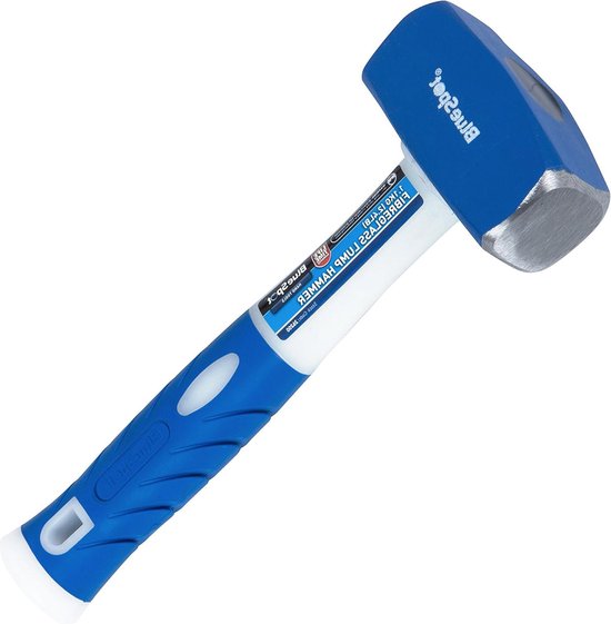 Blauwe vlek 26200 Glasvezel Club Hamer - Extra Sterke Grip | bol
