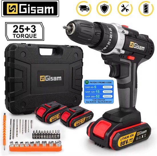 PS - Boormachine - Boormachine met accu - Automatische schroevendraaier ...