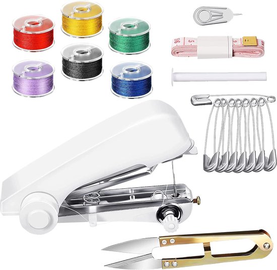 Solacis Handnaaimachine - Mini naaimachine - Hand naaimachine - Must ...