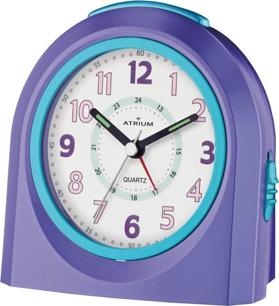 Kinderwekker Analoge Kwarts Wekker met Snooze en LED Verlichting in ...