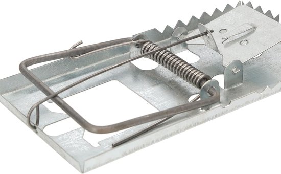 Set van 3 en 5-delige rattenvallen met hoge slagkracht voor grote ...