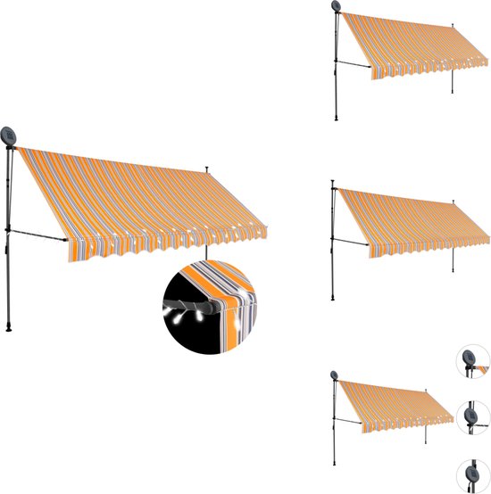 vidaXL Uittrekbare Luifel - Uittrekbare Luifels - Uitschuifbare Luifel - Uitschuifbare... | bol