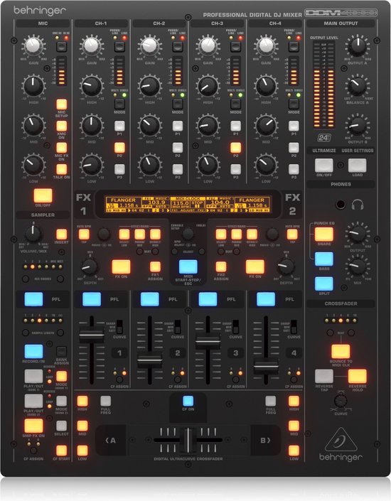 Behringer DDM4000 5channels mengpaneel | bol