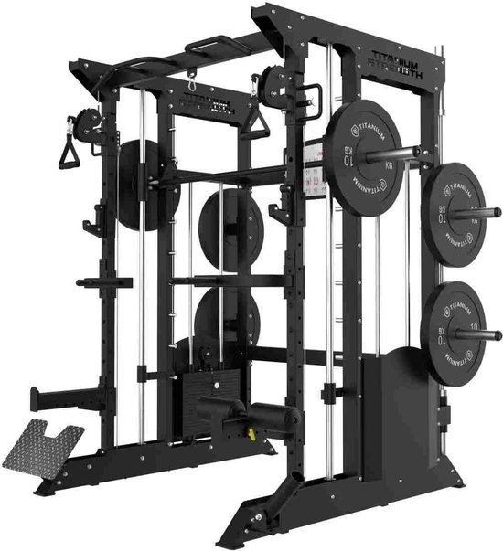 Titanium Strength Black Series B200 V2 Smith-Machine | Multipower ...