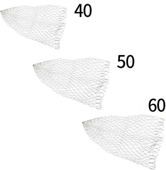 Filet de pêche NetMesh Dia 60 cm – Filet d'atterrissage de rechange ...