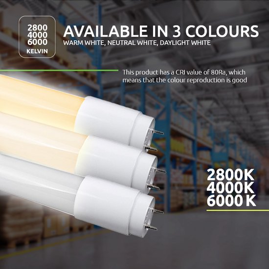 Philips LED TL Armatuur 150cm (dubbel) met reflector | Incl. 2x LED TL ...