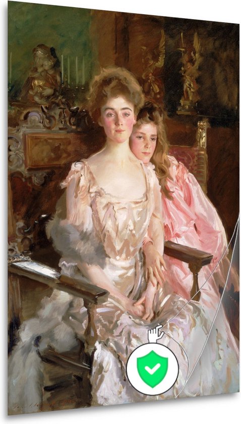 Mevrouw Fiske Warren (Gretchen Osgood) en haar dochter Rachel - John ...