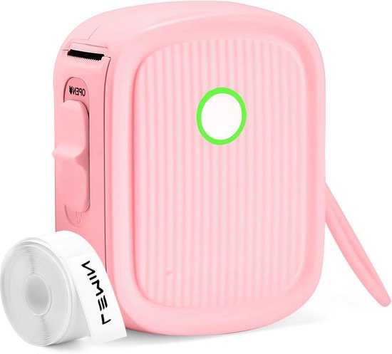 Mini Bluetooth Thermische Labelprinter - Draagbare Stickerprinter voor ...