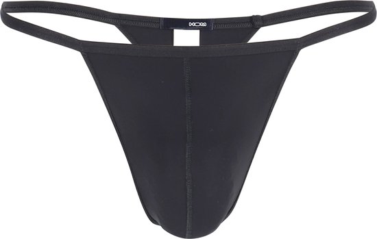 HOM Plume g-string (1-pack) - heren string - zwart - Maat: L | bol