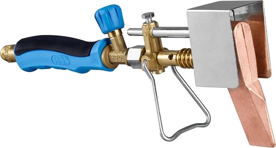 Soldeerbout met krachtige 350 g koperen bout - zacht solderen dakgoten ...