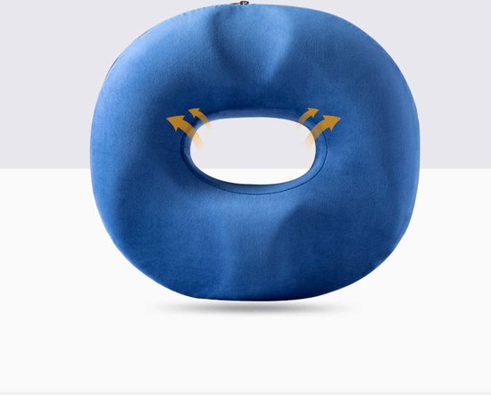 Donut Pillow Stoel Zitkussen voor Stuitbeen Pijnverlichting, Memory ...