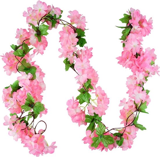 WiseGoods Luxe 2.3M Bloemenslinger - Bloemen Slinger - Woondecoratie ...