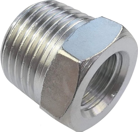 Set van 5 verloopstukken voor persluchtslang 1/2 inch naar 1/4 inch - Slangadapter en... | bol