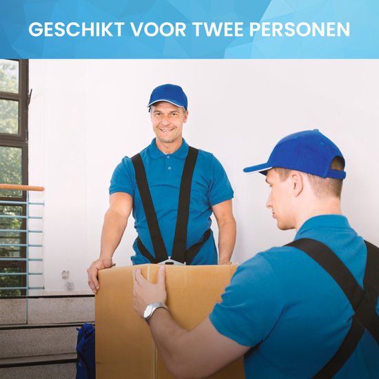 YONO Verhuisbanden Verstelbaar - Tilhulp Verhuis Harnas - Tilbanden set ...