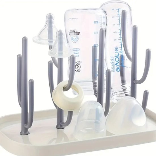 Druiprek Babyflessen - Droogrek Flessen - Flessenrek Baby - Afdruiprek ...