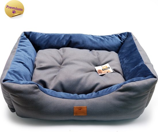 Ferplast Chester 60 - Comfortbed - Hondenmand - Kattenmand - Rechthoekig 66 x 50 x 20 CM | bol