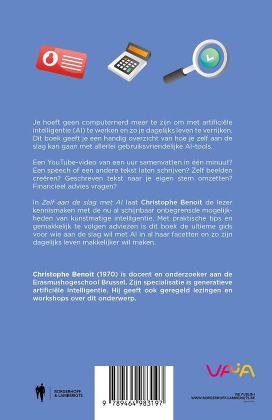 Zelf aan de slag met AI, Christophe Benoit | 9789464983197 | Boeken | bol