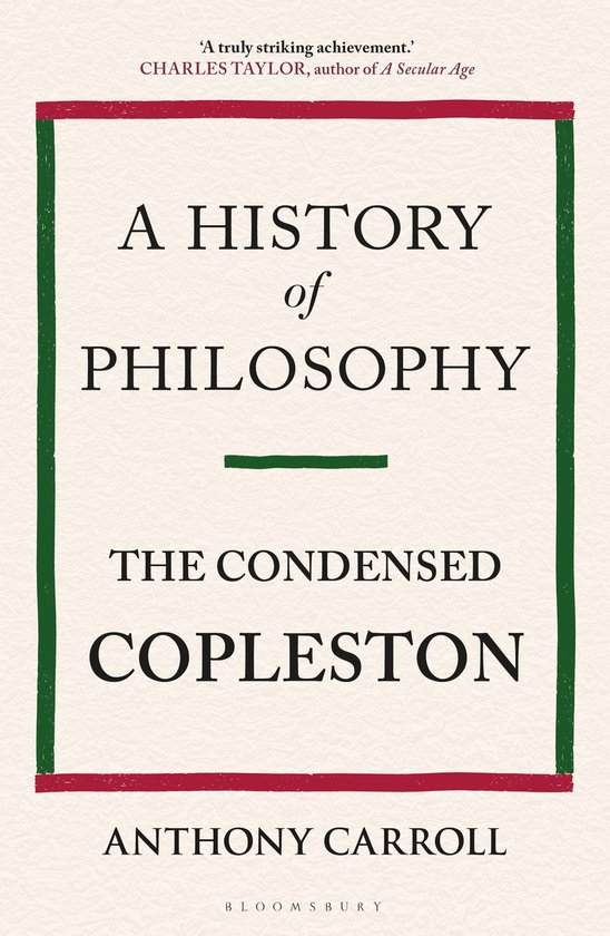 A History of Philosophy, Frederick Copleston | 9781472950765 | Boeken | bol